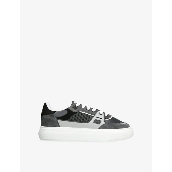 ARNE Atlas Leather And Mesh Trainers