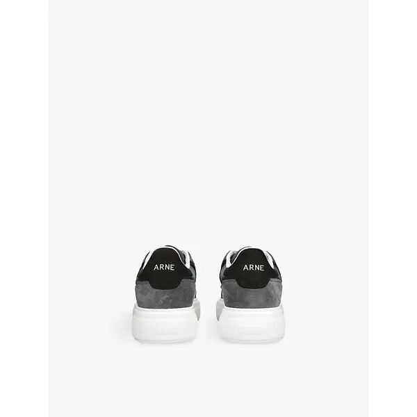 ARNE Atlas Leather And Mesh Trainers
