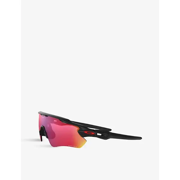 Oakley Radar Ev Path Shield-frame Sunglasses - Black