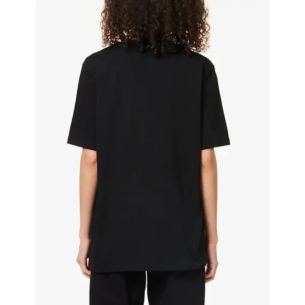 ADANOLA Logo-embroidered Cotton-jersey T-shirt