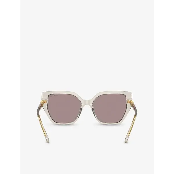 SWAROVSKI Irregular Frame Sunglasses