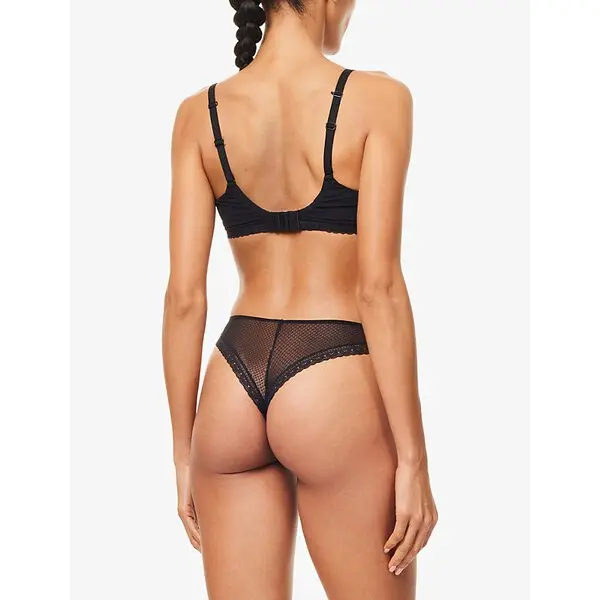 Chantelle Romance Lace-trim Underwire Bra