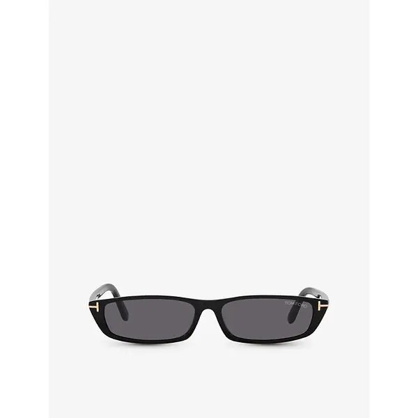 TOM FORD Tr001673 Alejandro Square-frame Acetate Sunglasses - Black