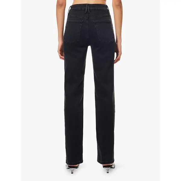 Good American Straight Leg Denim Jeans