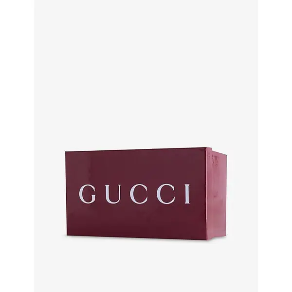 Gucci Monogram Canvas Slides