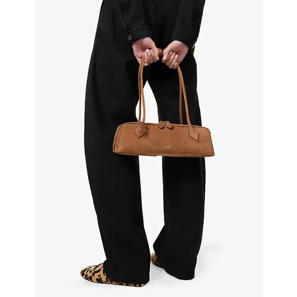 Alaïa Le Teckel Medium Leather Shoulder Bag