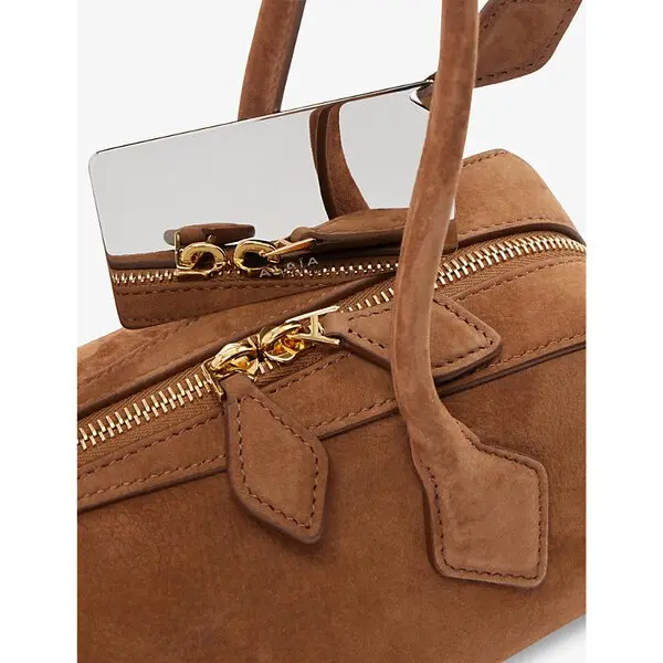 Alaïa Le Teckel Medium Leather Shoulder Bag