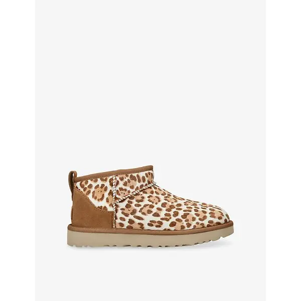 UGG Classic Ultra Mini Suede Boots - Brown/oth