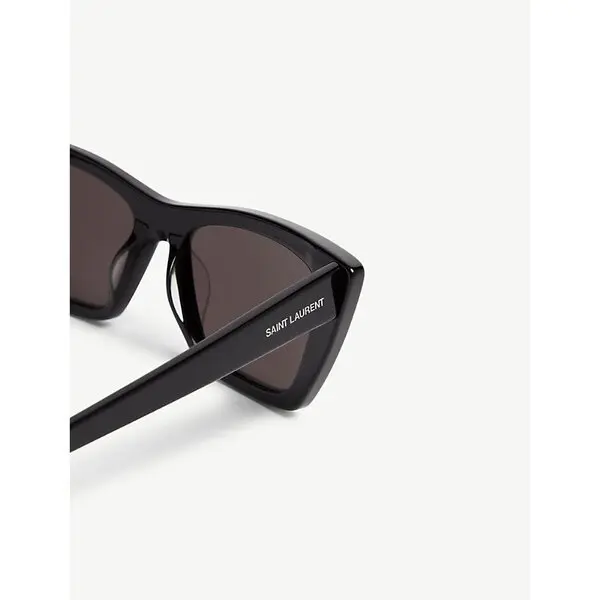Saint Laurent Acetate Cat-eye Sunglasses - Black