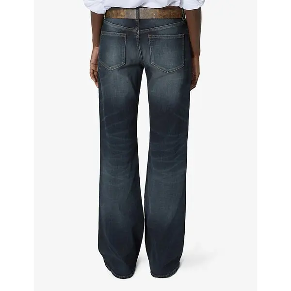 The Kooples Bootcut Regular-fit Denim Jeans - Medium Blue