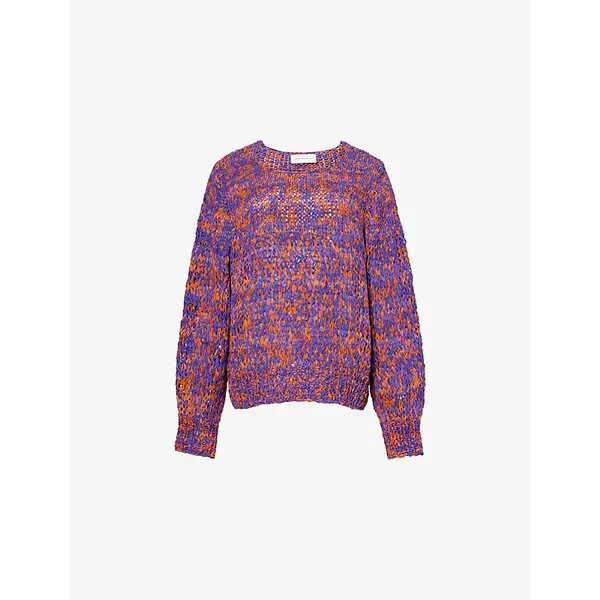 Dries Van Noten Talulah Braid-knit Cotton Jumper