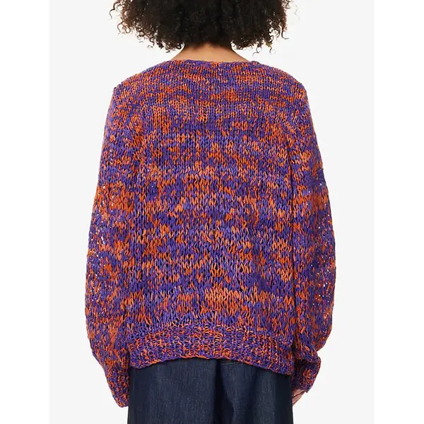 Dries Van Noten Talulah Braid-knit Cotton Jumper