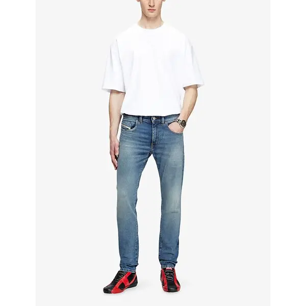 DIESEL® D-strukt Slim-leg Stretch-denim Jeans - 01
