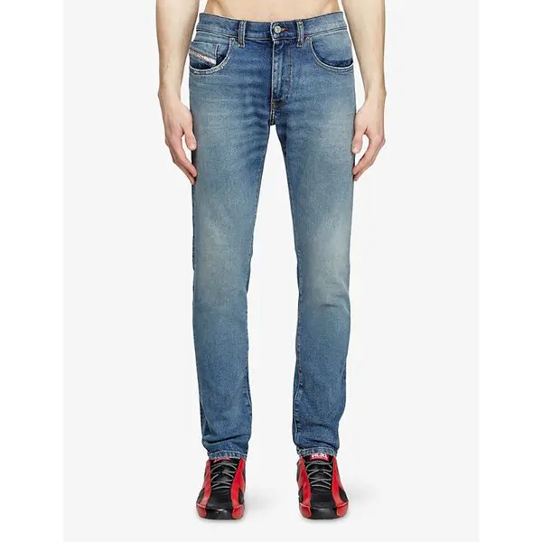 DIESEL® D-strukt Slim-leg Stretch-denim Jeans - 01