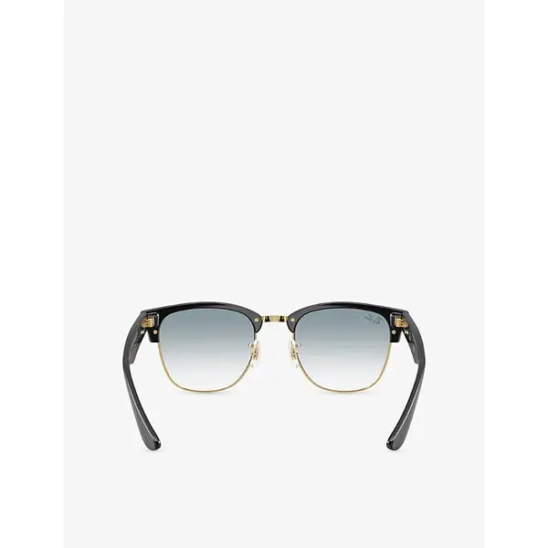 Ray-ban Clubmaster Reverse Square-frame Sunglasses - Black