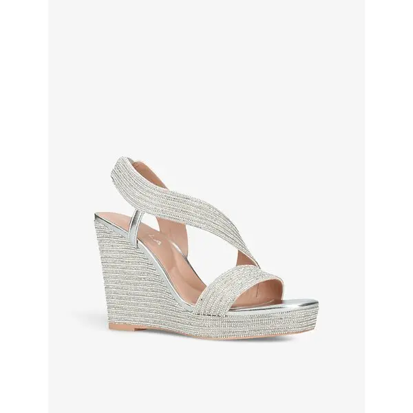 Carvela Gala Crystal-embellished Heeled Sandals