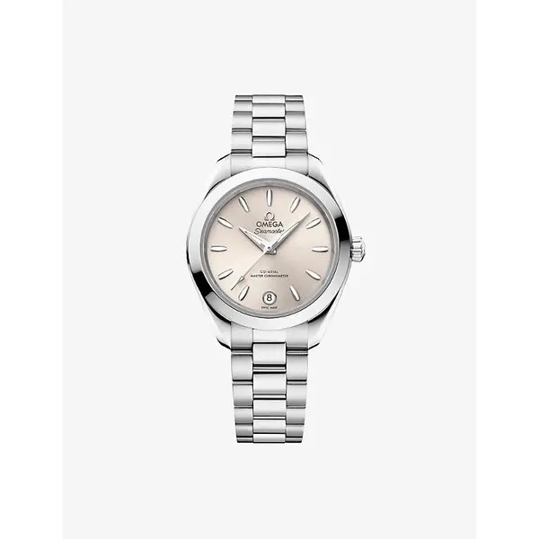 Omega Seamaster Aqua Terra 150m Stainless Steel Watch 30mm - Sandstone