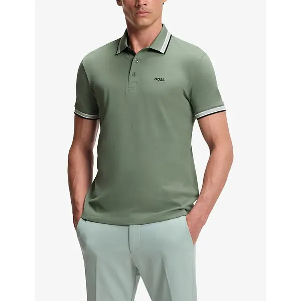 BOSS Paddy Cotton-piqué Polo Shirt
