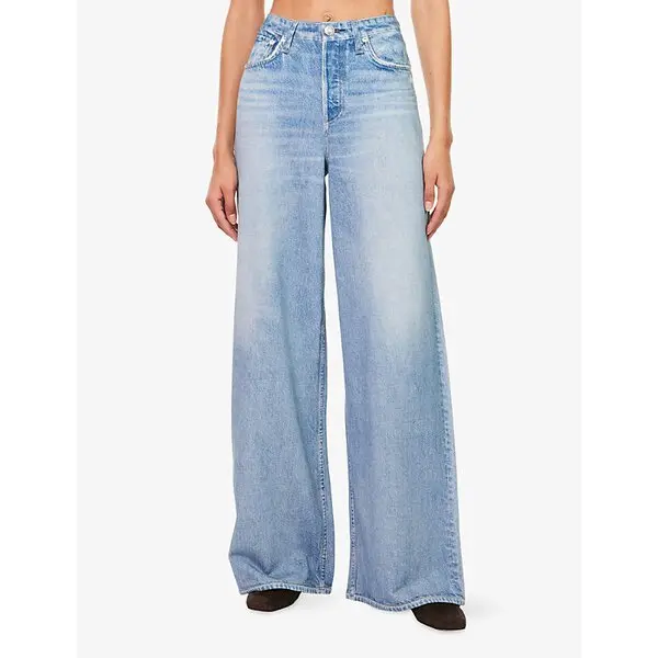 Rag & Bone Miramar Terry Sofie Wide-leg Jeans - Raily