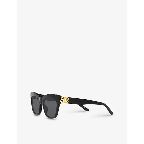 Balenciaga Bb0132s Cat-eye Frame Acetate Sunglasses