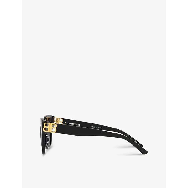 Balenciaga Bb0132s Cat-eye Frame Acetate Sunglasses