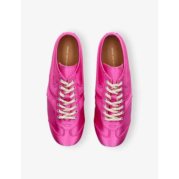 Dries Van Noten Dustin Satin Trainers
