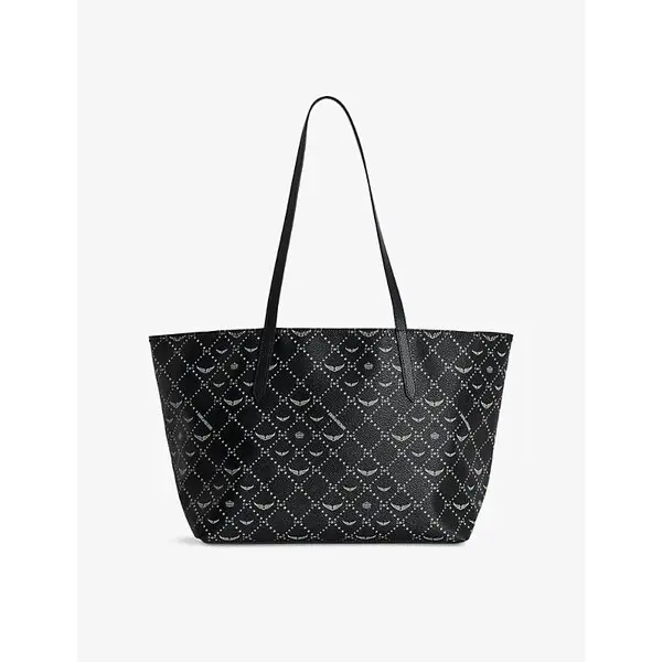 Zadig&Voltaire Z Shopper Monogram Tote Bag - Noir