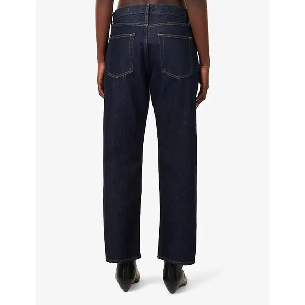 FRAME The Hang Five-pockets Straight-leg Jeans - Rinse