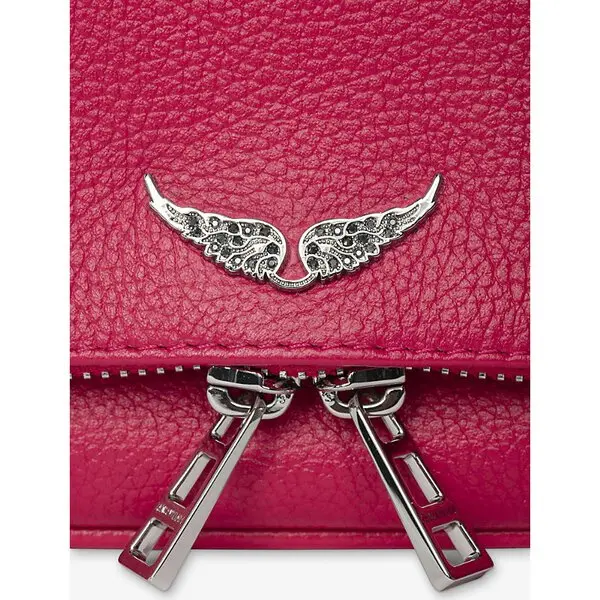Zadig&Voltaire Nano Leather Clutch Bag - Podium