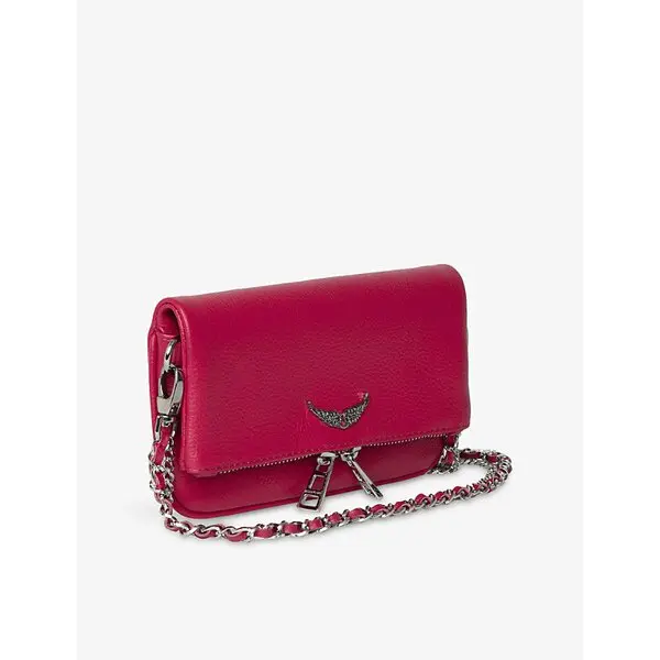 Zadig&Voltaire Nano Leather Clutch Bag - Podium