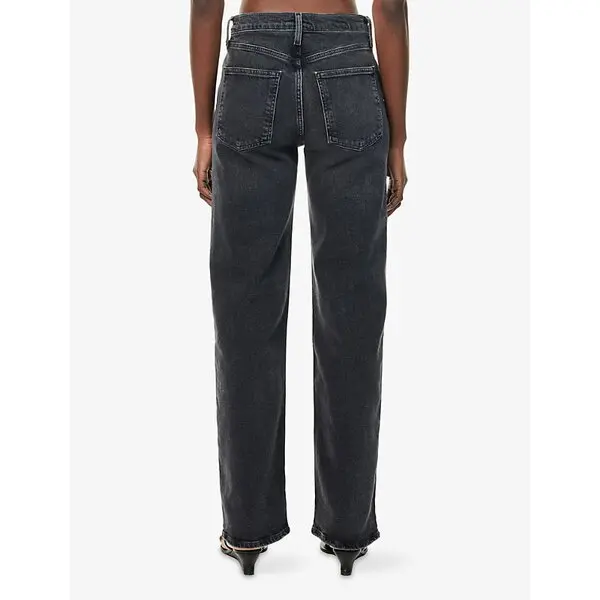 AGOLDE Harper Straight-leg Stretch-denim Jeans - Radius