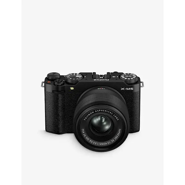 FUJIFILM X-m5 Mirrorless Camera With Xc15-45mm Lens - Black
