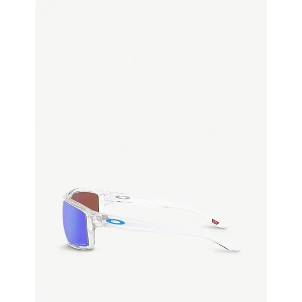 Oakley Gibston Rectangle-frame Acetate Sunglasses