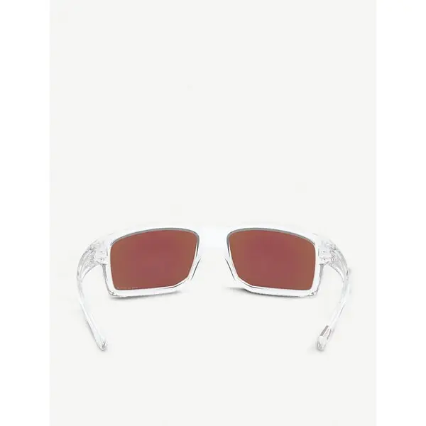 Oakley Gibston Rectangle-frame Acetate Sunglasses