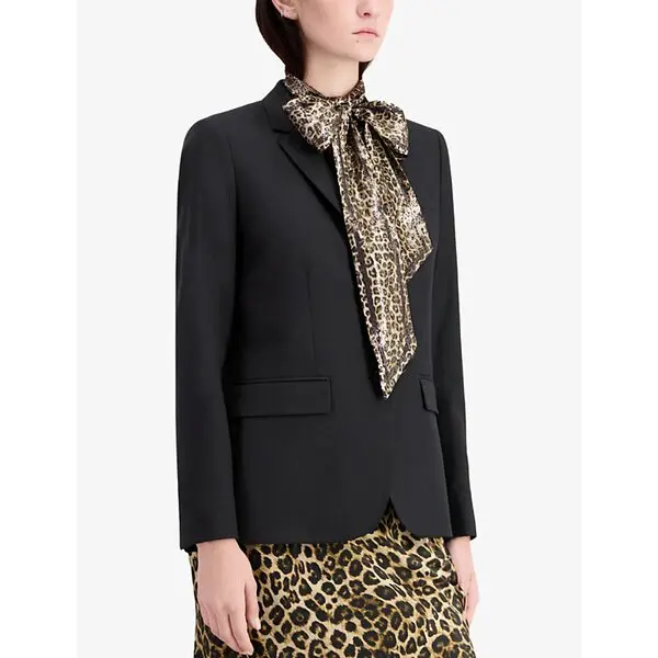 The Kooples Single-breasted Wool Blazer - Bla01