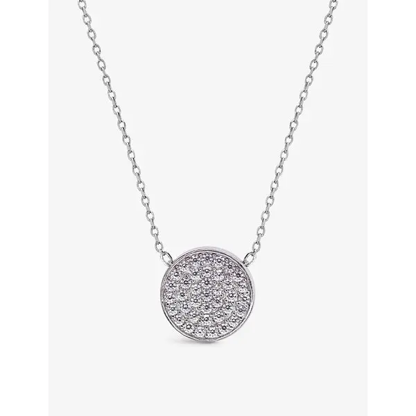 CARAT* LONDON Gala Two-way Sterling And Cubic Zirconia Necklace - Silver