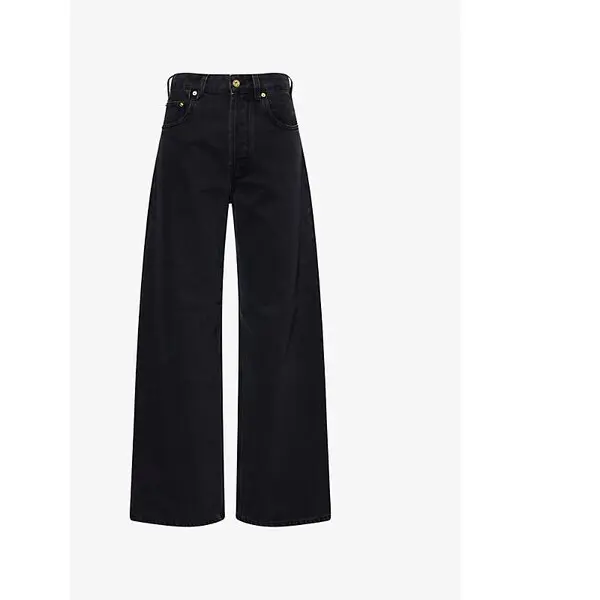 Jacquemus Le Jeans De Nîmes Wide-leg High-rise Jeans