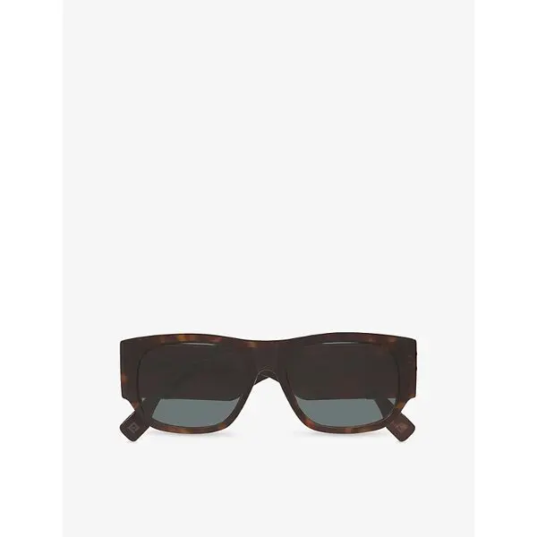 Fendi Diagonal Rectangular-frame Sunglasses