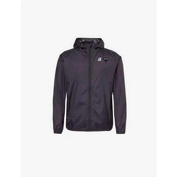 Play Comme Des Garcon Comme Des Garçons Play X K-way Hooded Shell Jacket