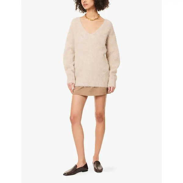 Dissh Estelle Suede Mini Skirt