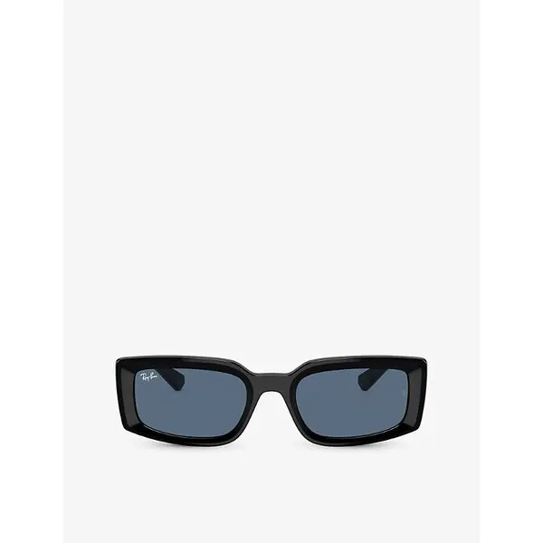 Ray-ban Acetate Pillow-frame Sunglasses - Black
