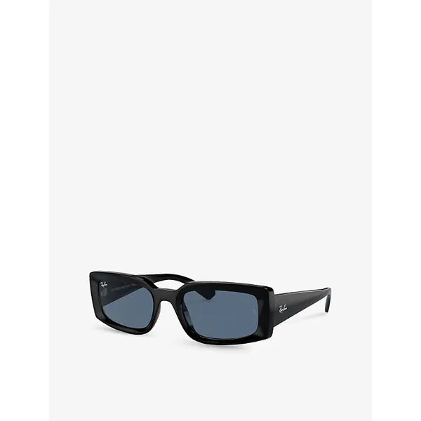 Ray-ban Acetate Pillow-frame Sunglasses - Black