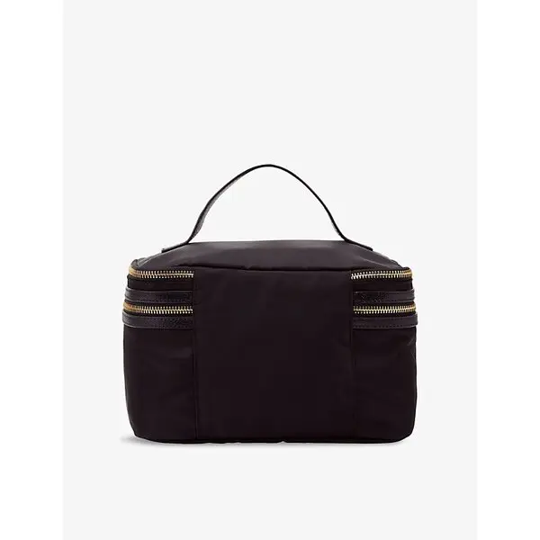 ANYA HINDMARCH Logo-embossed Shell Cosmetics Case