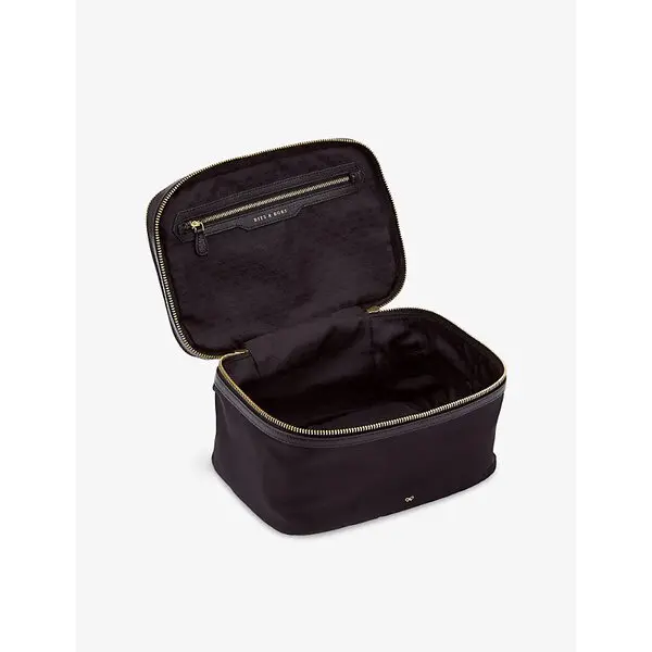 ANYA HINDMARCH Logo-embossed Shell Cosmetics Case