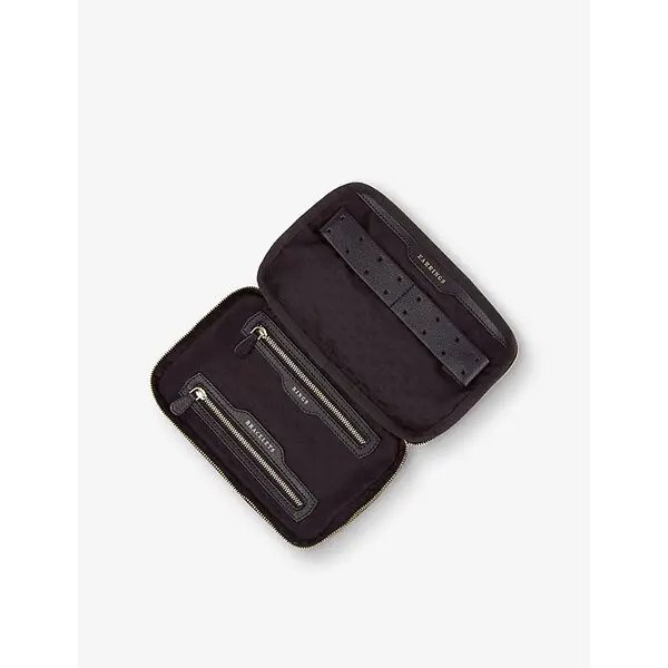 ANYA HINDMARCH Logo-embossed Shell Cosmetics Case