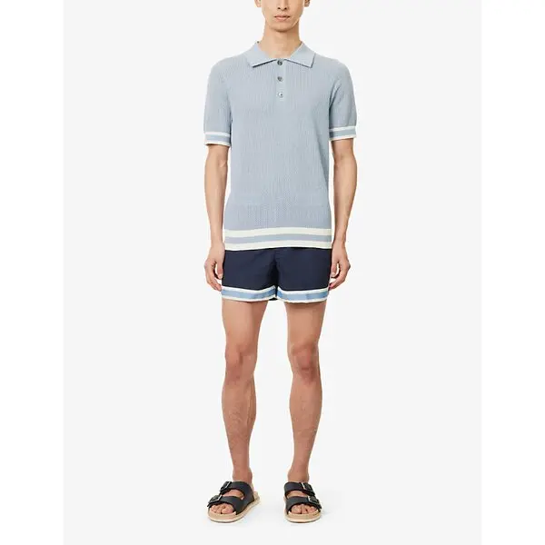 CHE Baller Regular-fit Swim Shorts - Navy