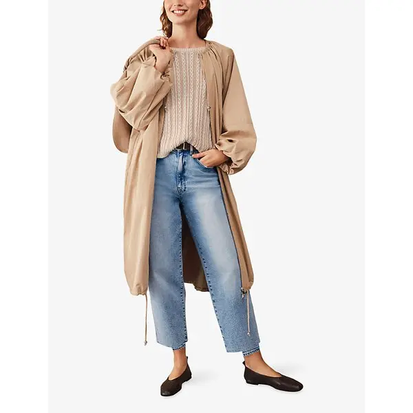 THE WHITE COMPANY Cable-knit Cotton Jumper