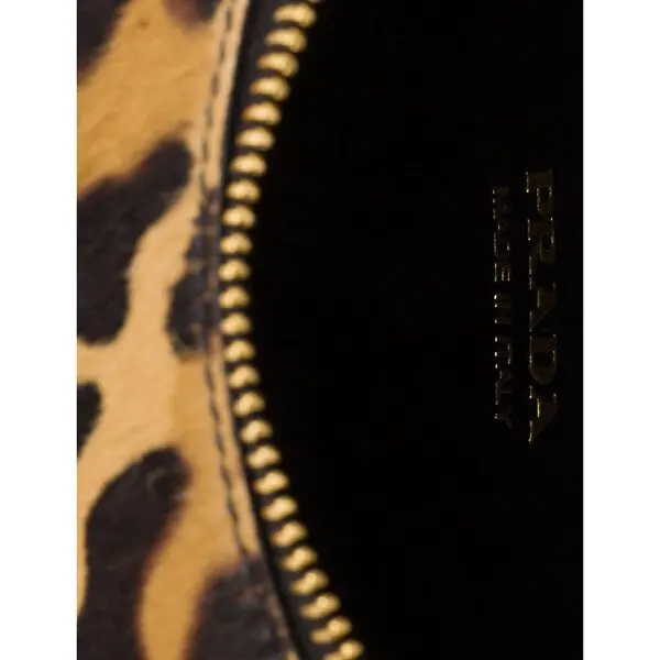 Prada Arqué Printed Leather Mini Shoulder Bag