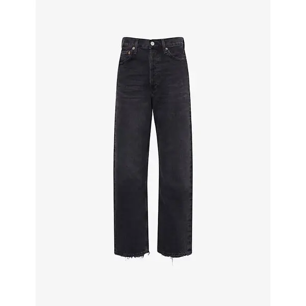 AGOLDE 90's Mid-rise Loose-fit Denim Jeans - Tar