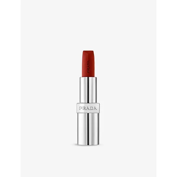 Prada Soft Matte Monochrome Refillable Lipstick 3.8g - Auburn